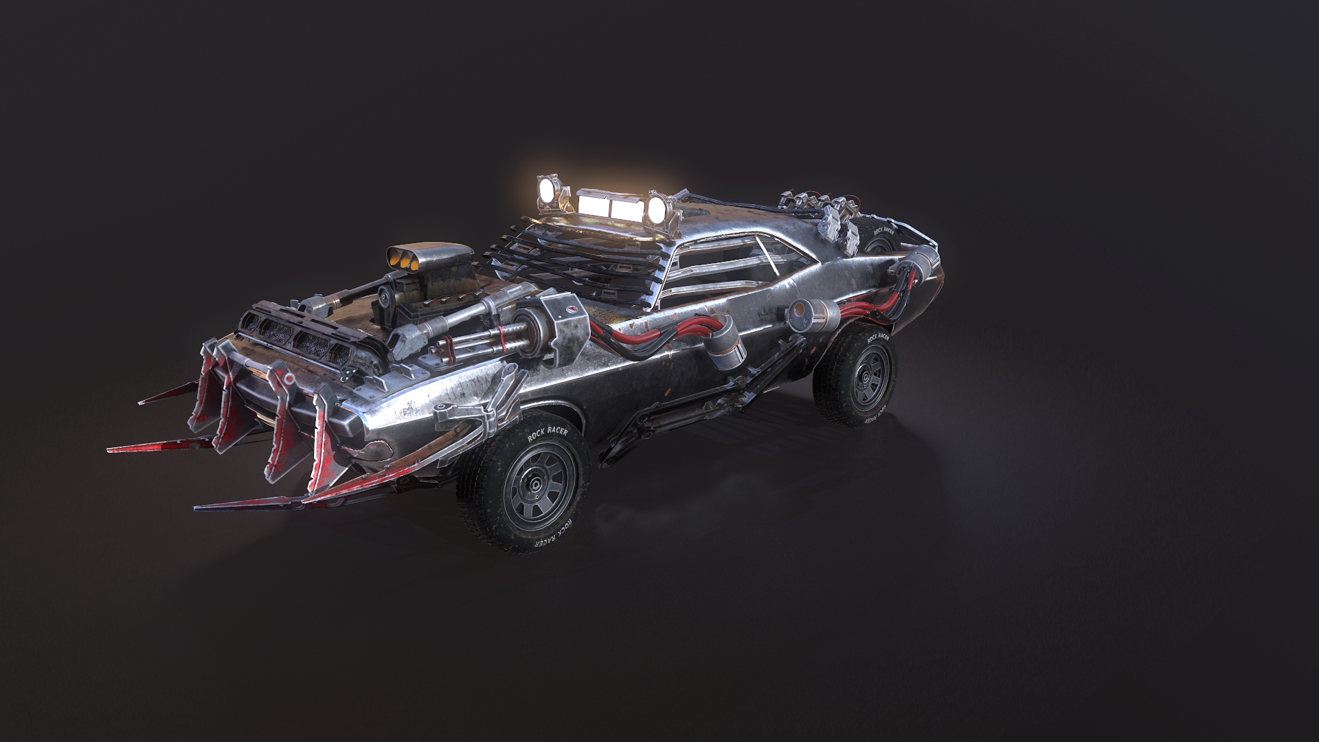 3D Apocalyptic Car Model - TurboSquid 1397798