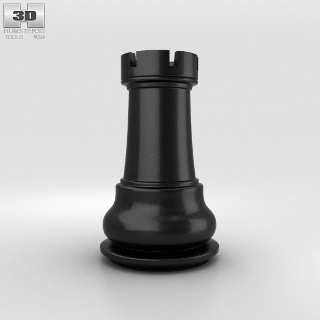 Classic Rook Chess Model | 1146323 | TurboSquid