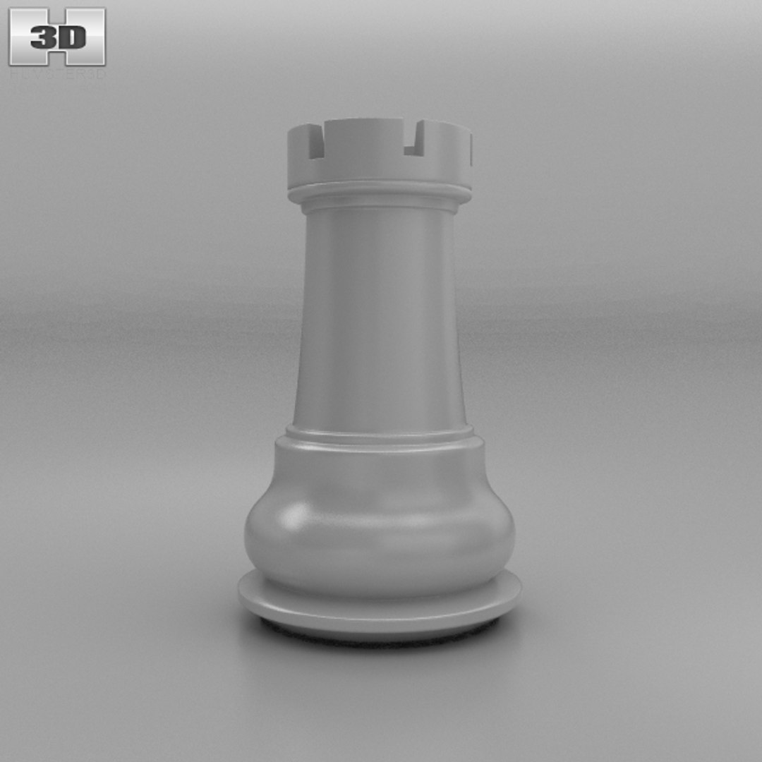 Classic Rook Chess Model | 1146323 | TurboSquid