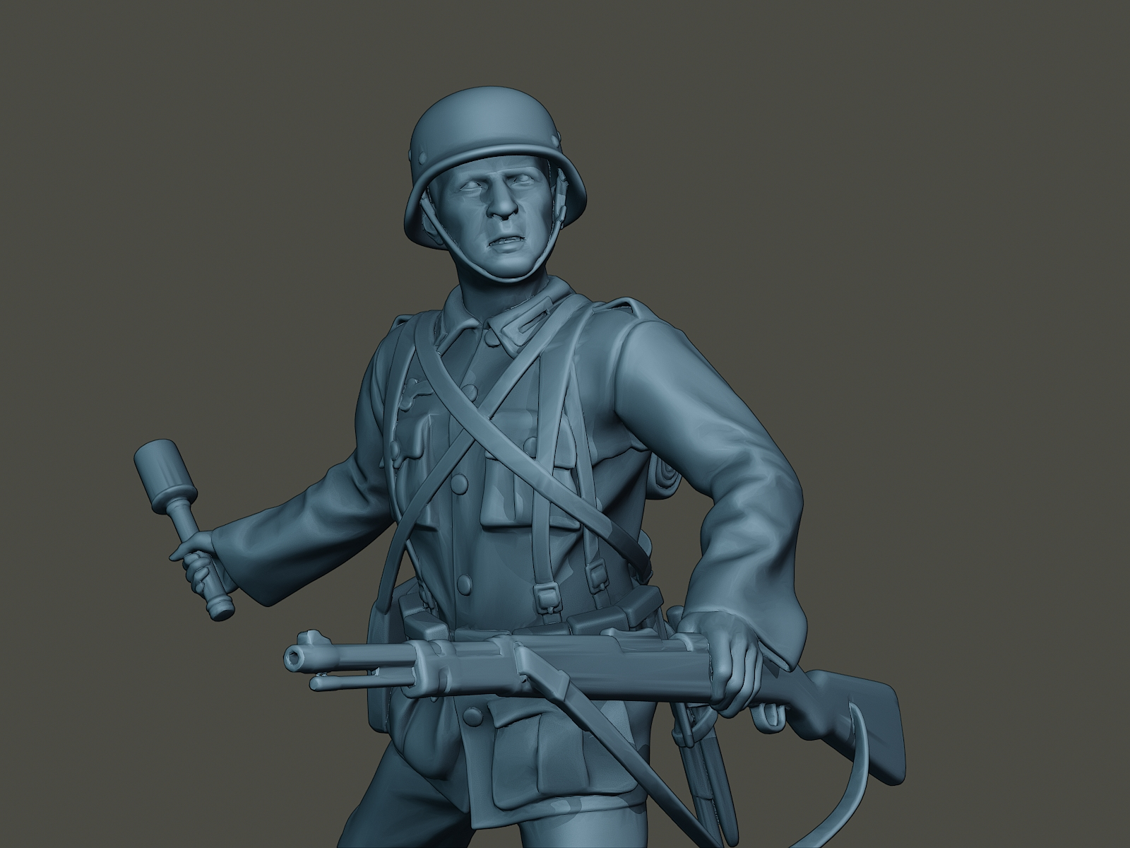 3D german soldier ww2 grenade model - TurboSquid 1459433
