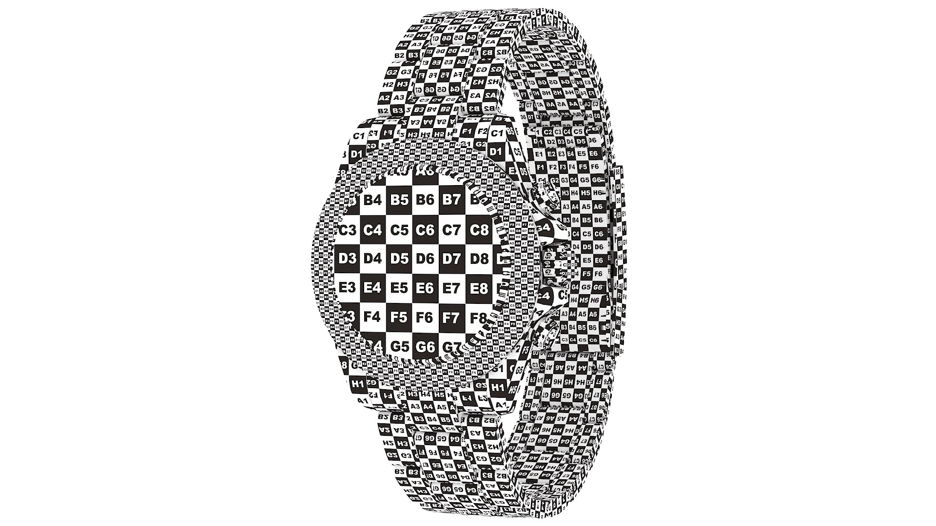 3D Chrono Watch 1 Gold Black Dial model - TurboSquid 2137763