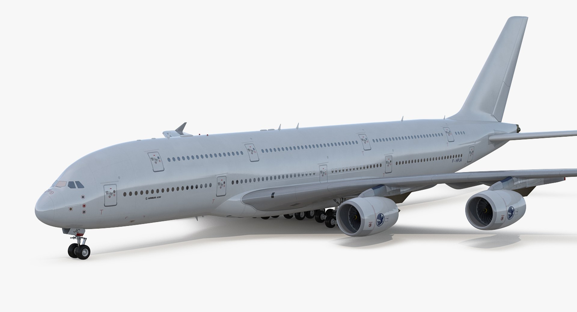 Airbus A380-1000 Generic Rigged 3D Model - TurboSquid 1232593
