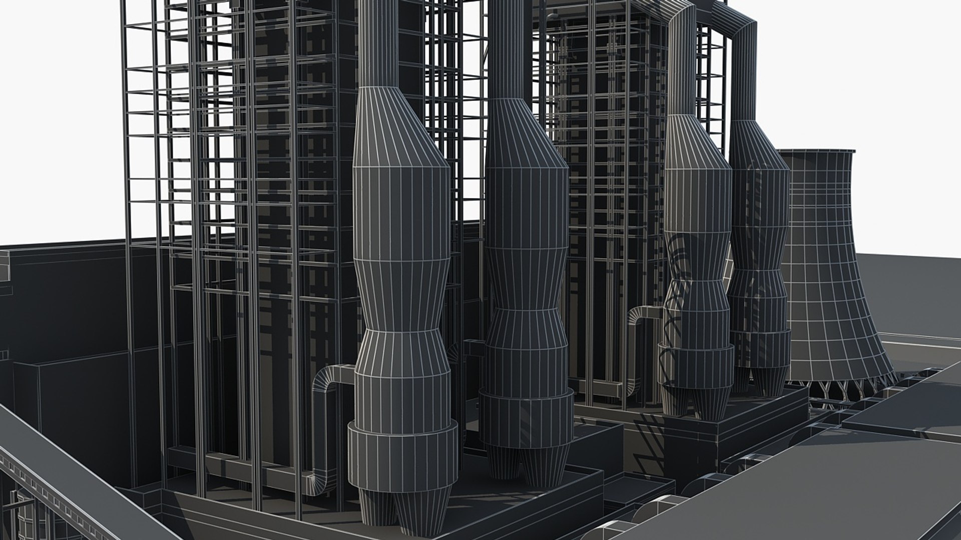 Power Station 3 3D Model - TurboSquid 2072566