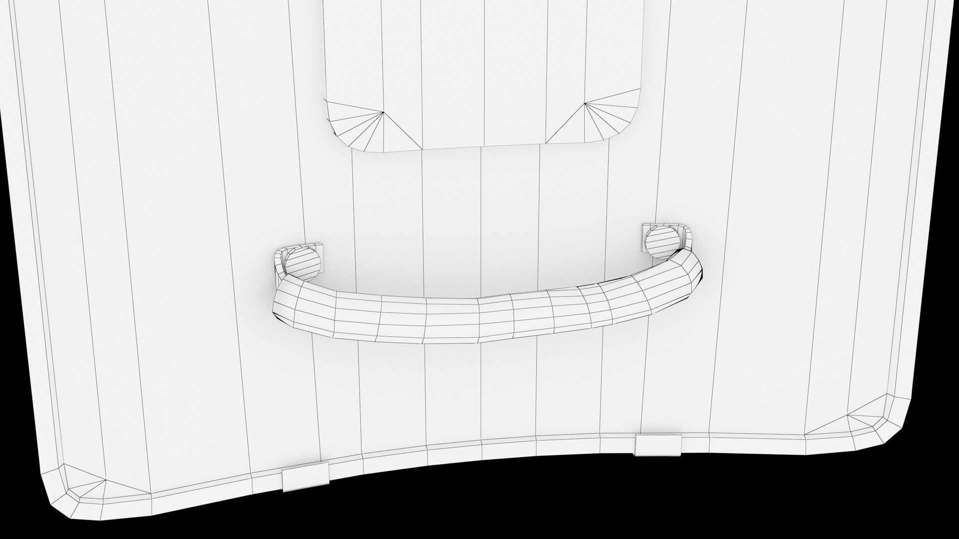 Police Tactical Riot Shield Hight And Low Poly PBR 3D model ...