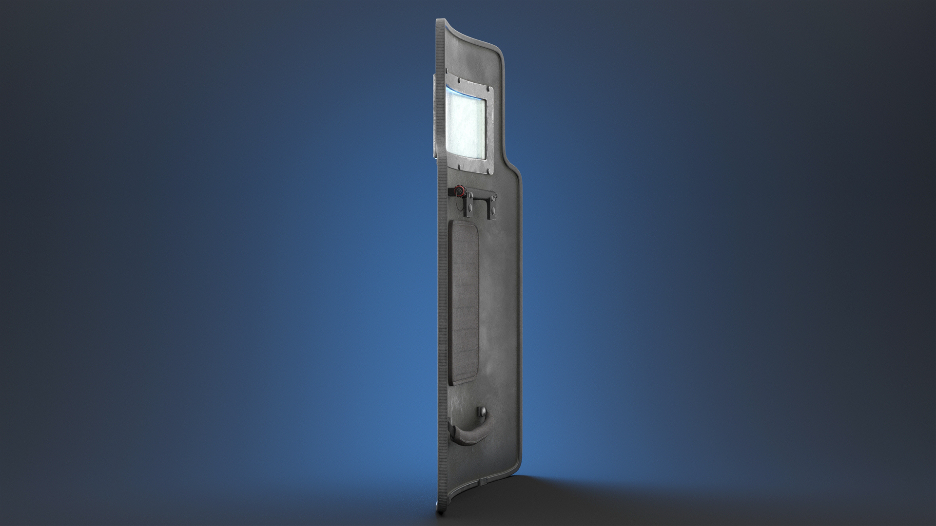 Police Tactical Riot Shield Hight And Low Poly PBR 3D Model ...