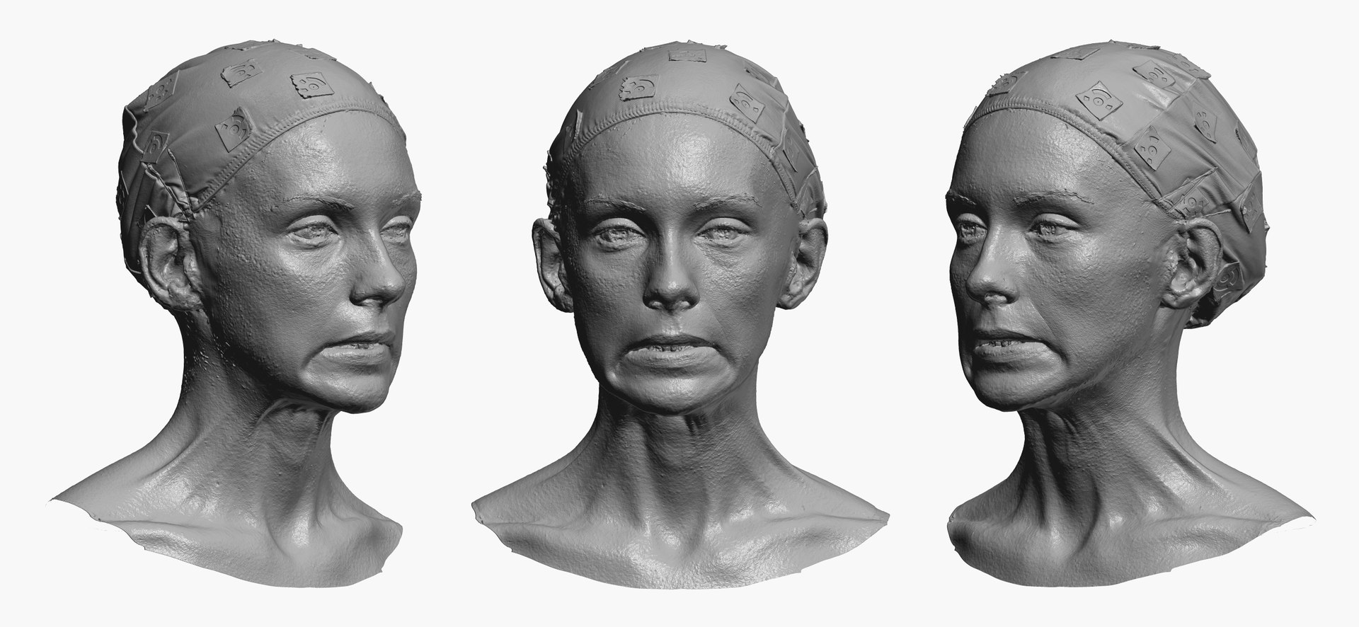 Athena Human Head Lip 3D Model - TurboSquid 1674206