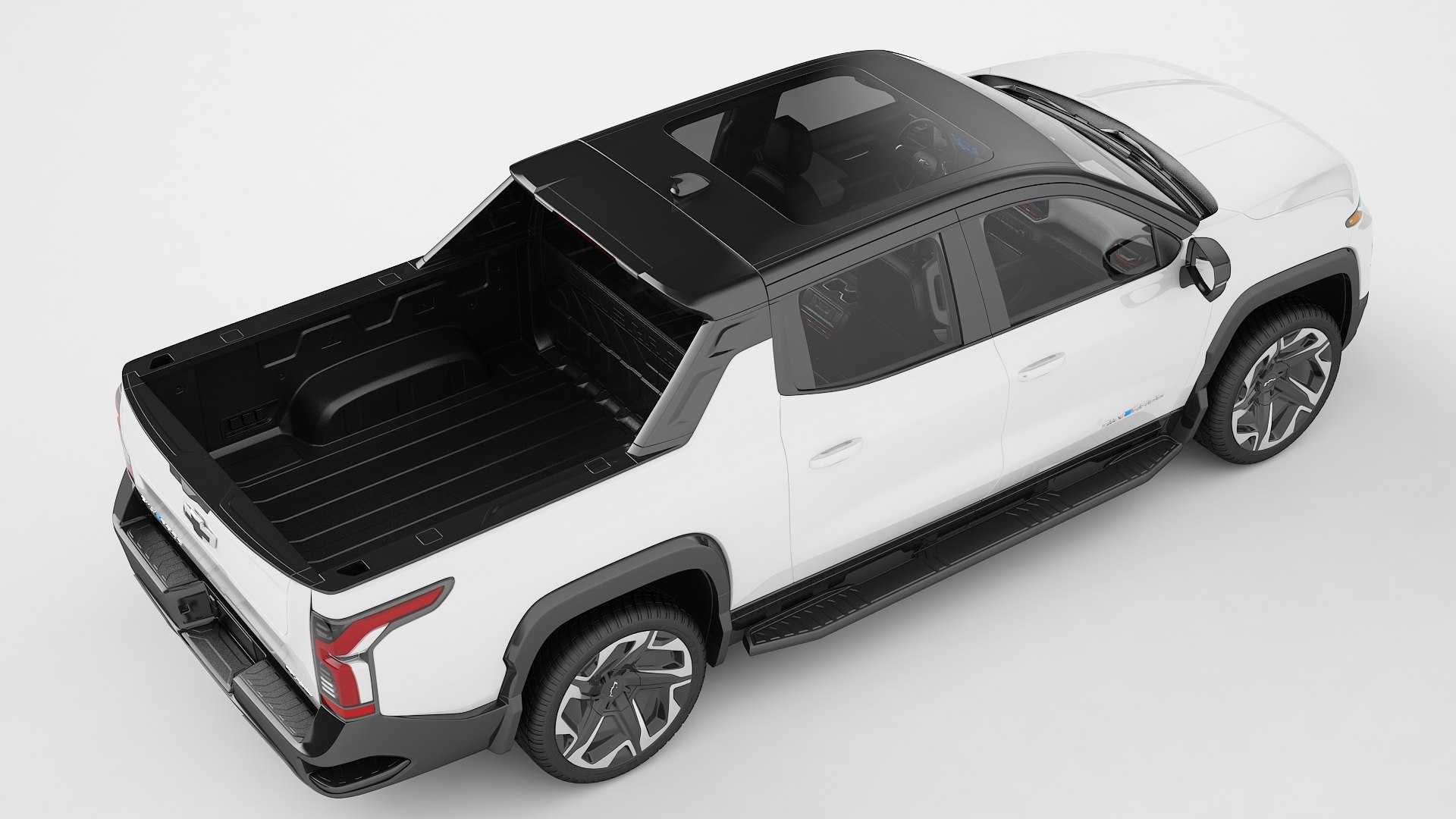 Chevrolet Silverado EV RST 2024 White model - TurboSquid 1999932