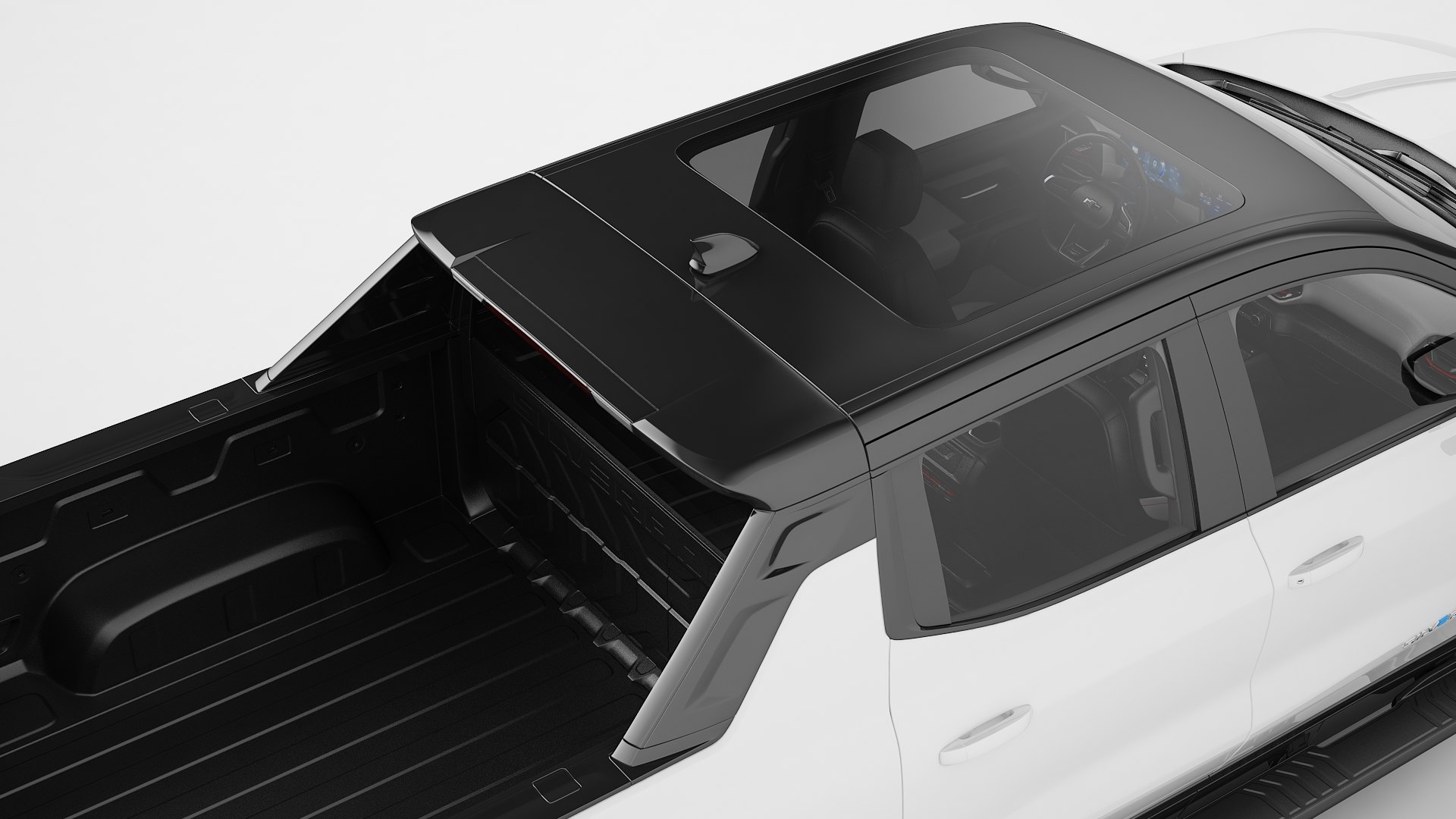 Chevrolet Silverado EV RST 2024 White model - TurboSquid 1999932