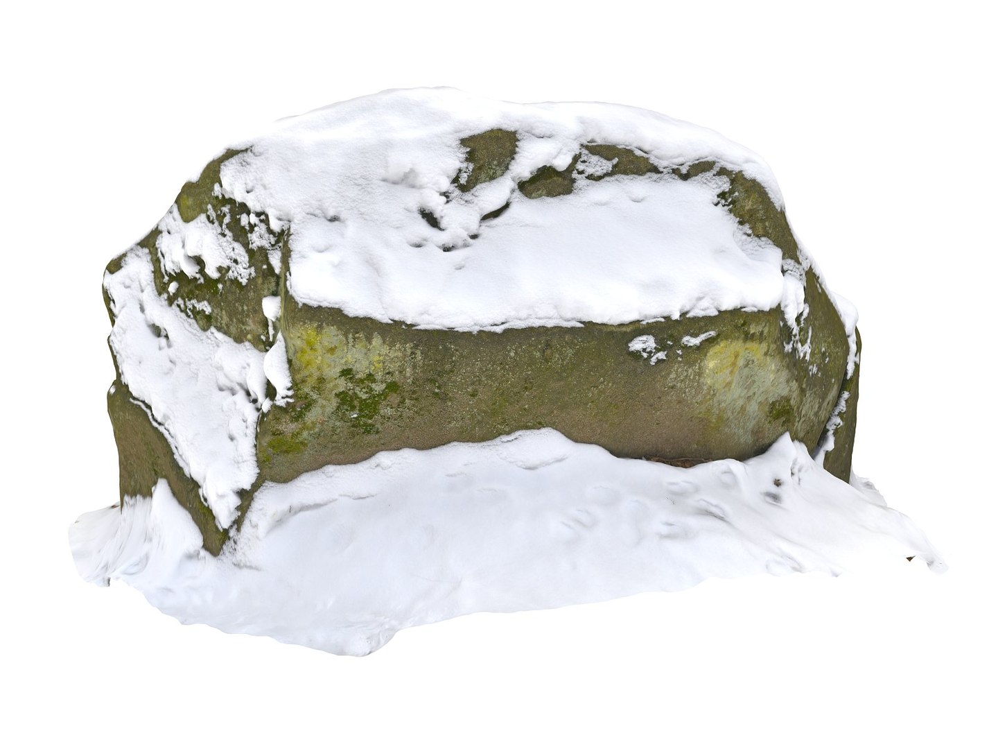 Rock Snow 16k 3D Model - TurboSquid 1262890