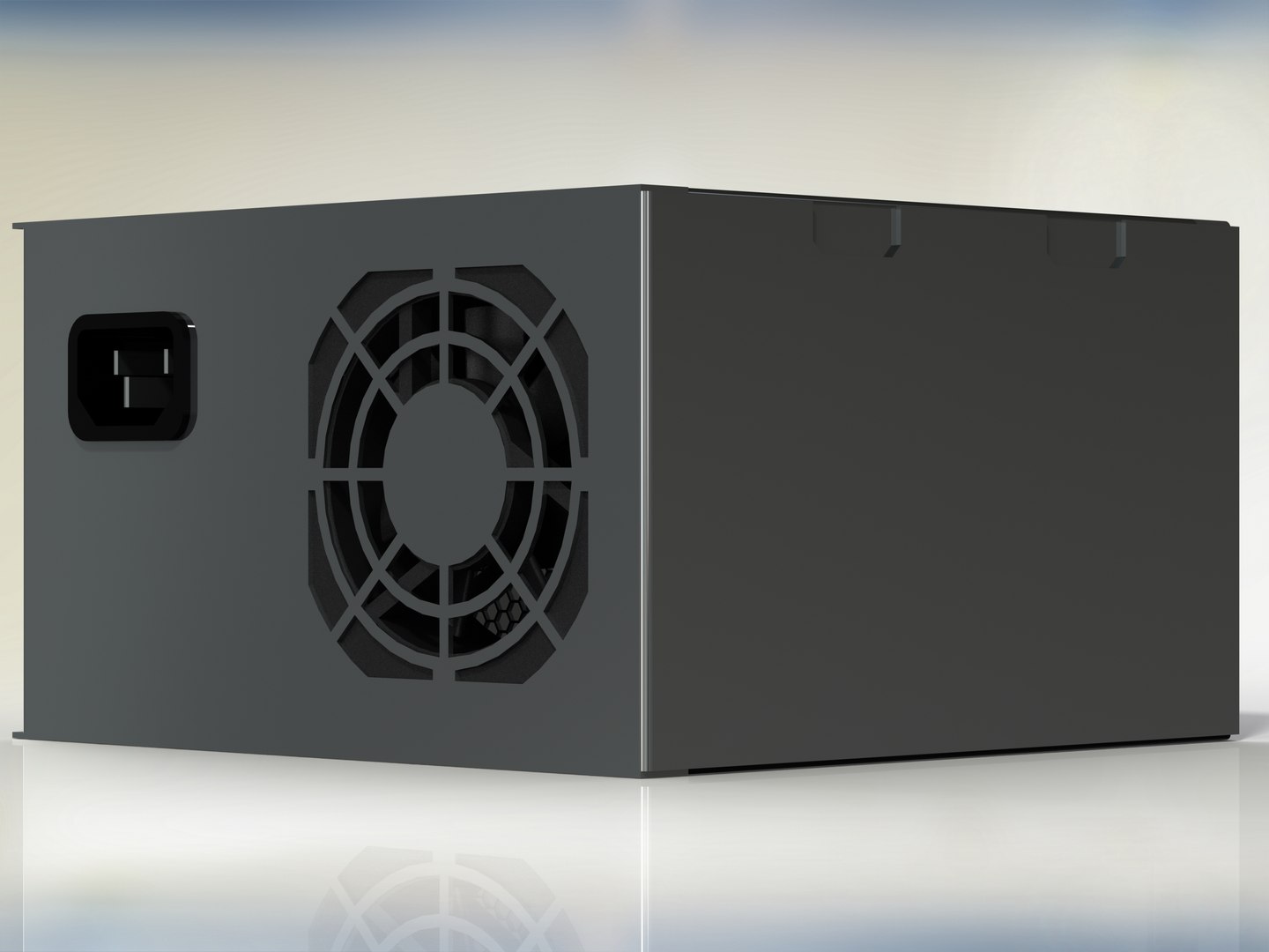 PC Power Supply Case 3D model - TurboSquid 2158182