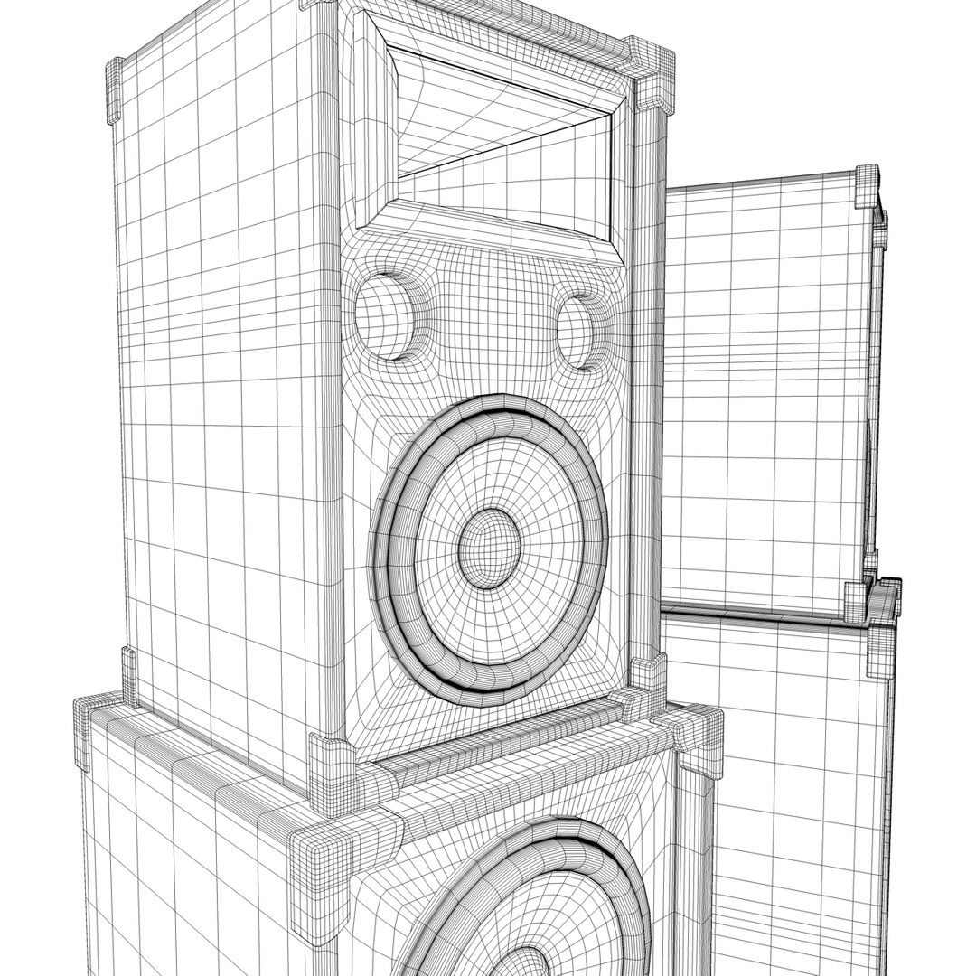 3d Model Speakers