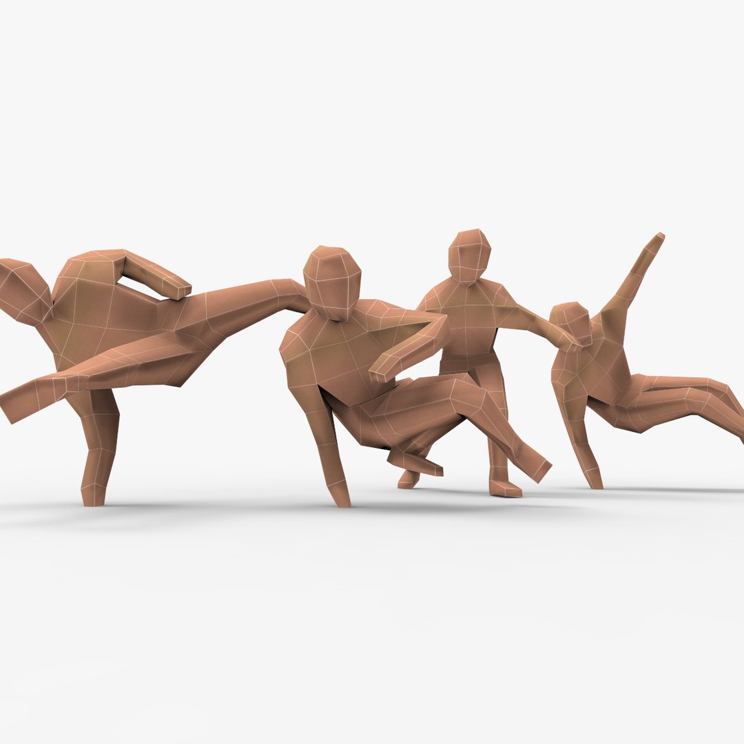 Base character rigged t-pose model - TurboSquid 1274900