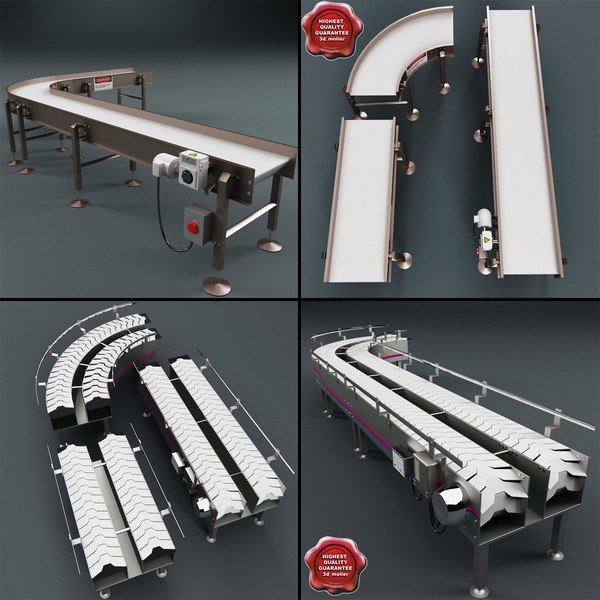 conveyor belt 3d model