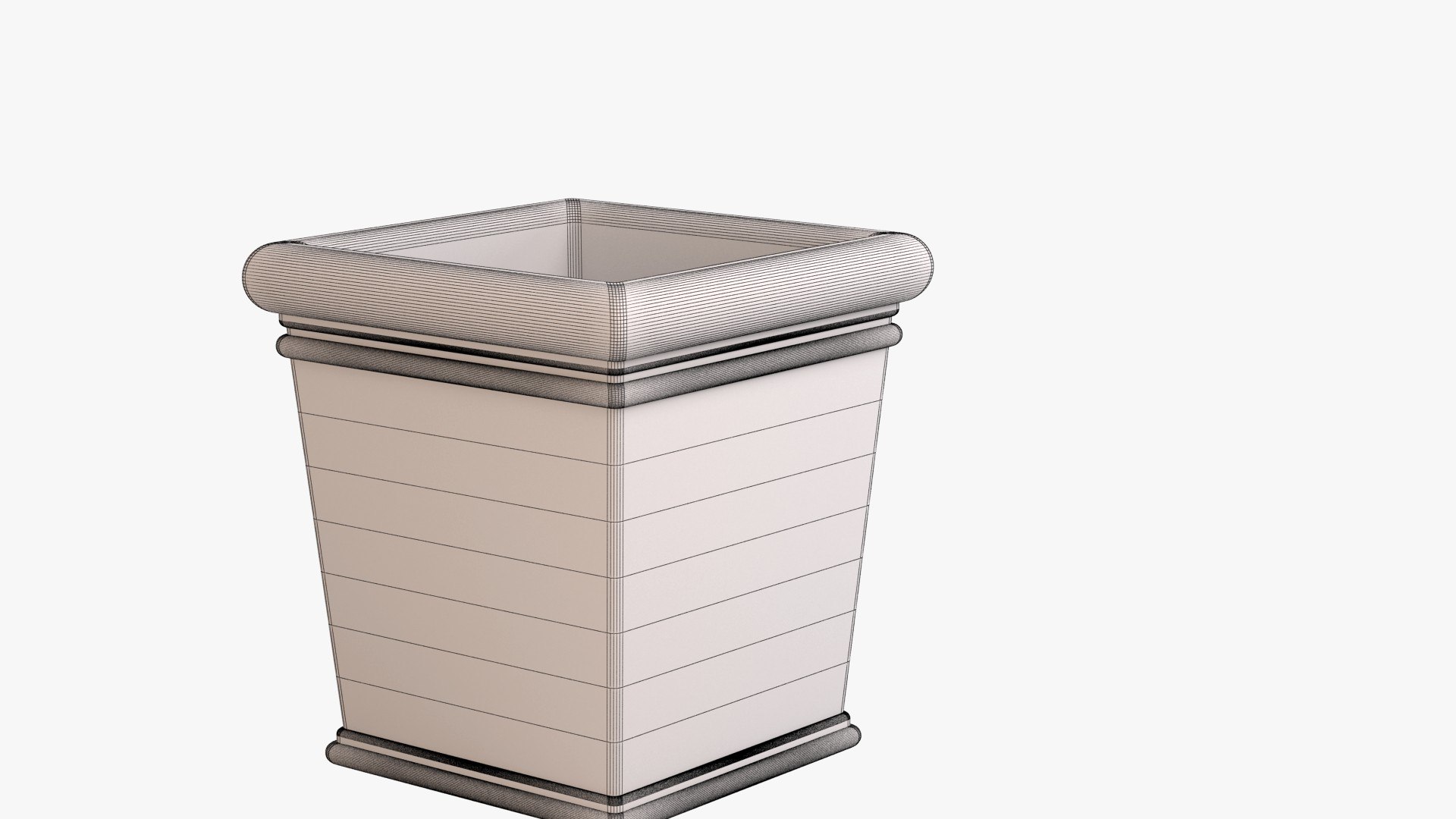Deco pot model - TurboSquid 1629188