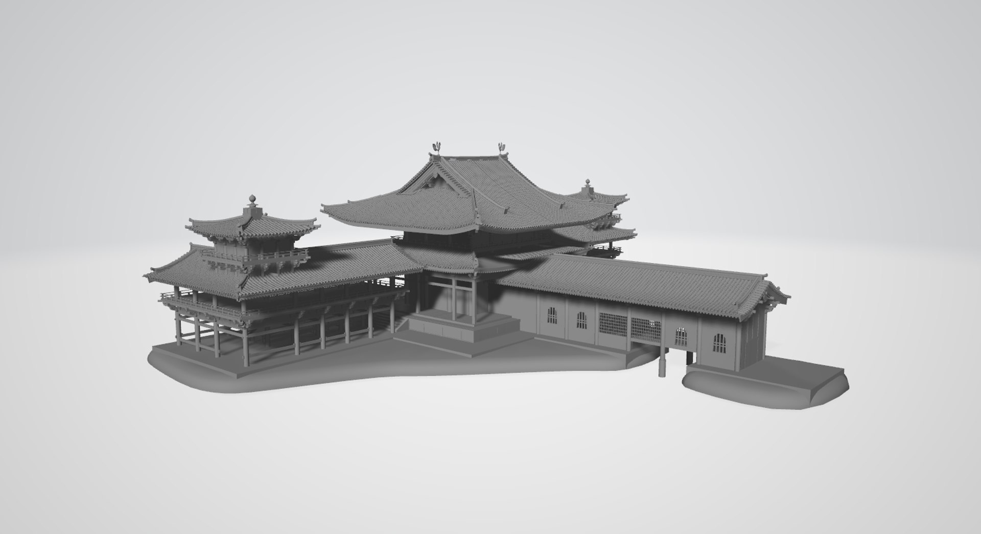 Temple Blender Cycles 3D Model - TurboSquid 1381096