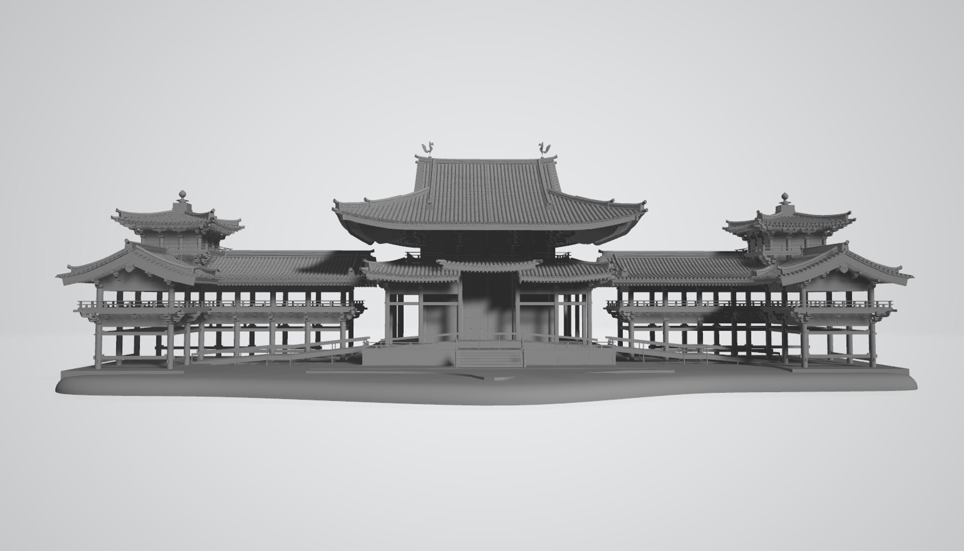 Temple Blender Cycles 3D Model - TurboSquid 1381096
