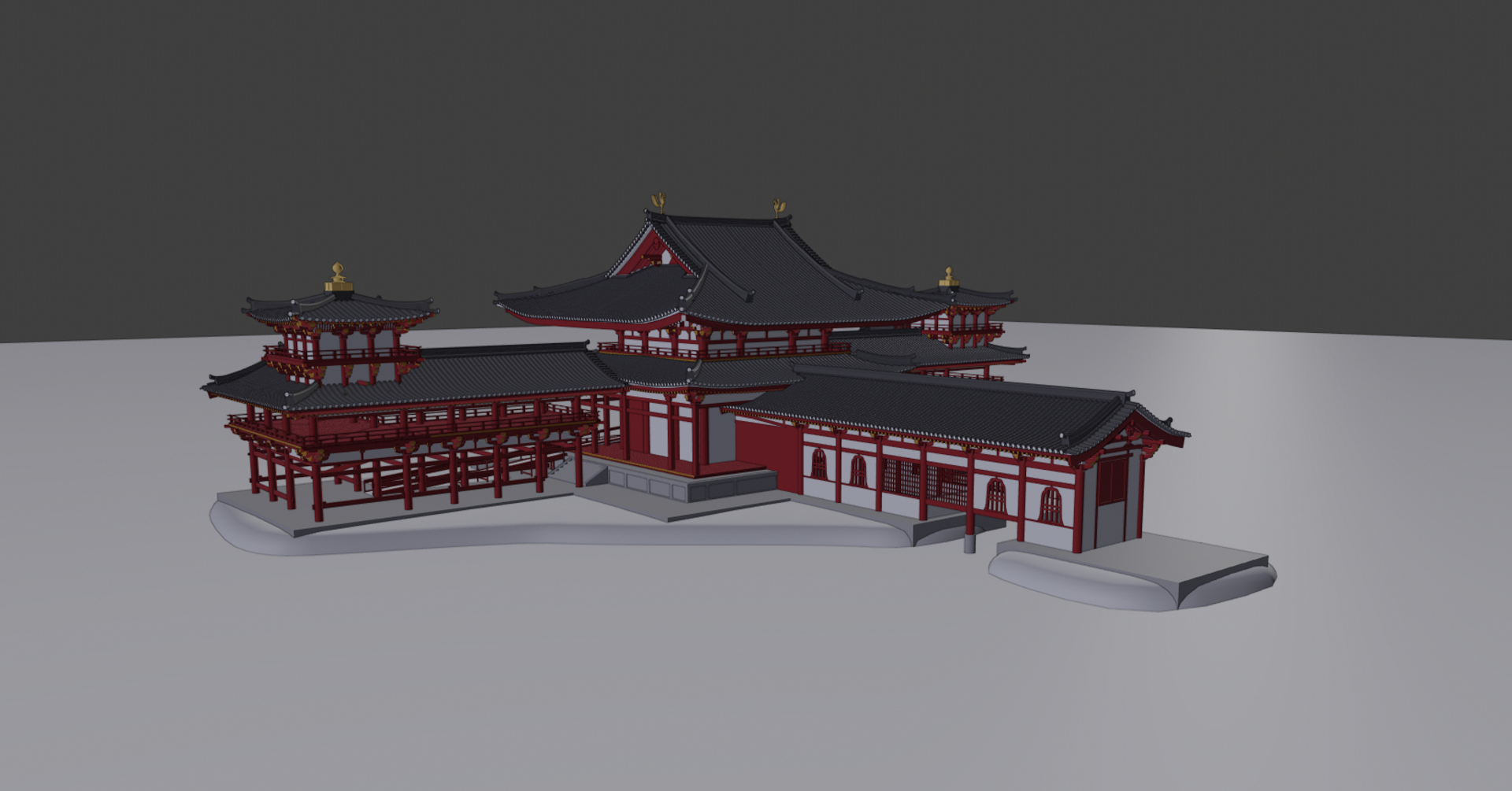 Temple blender cycles 3D model - TurboSquid 1381096