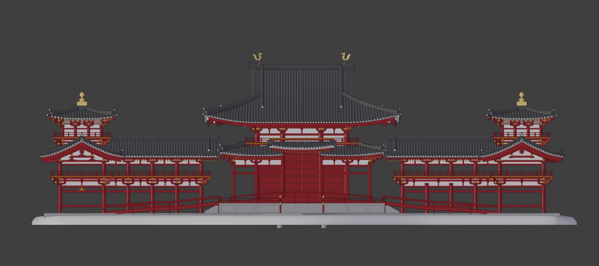 Temple Blender Cycles 3D Model - TurboSquid 1381096