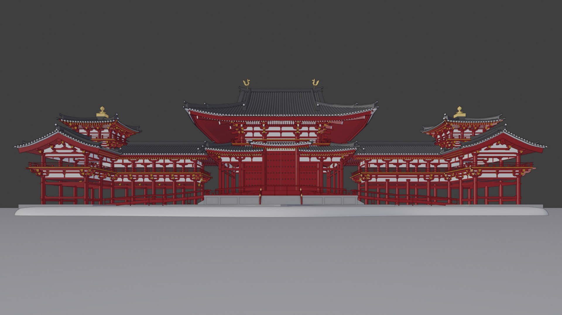 Temple Blender Cycles 3D Model - TurboSquid 1381096