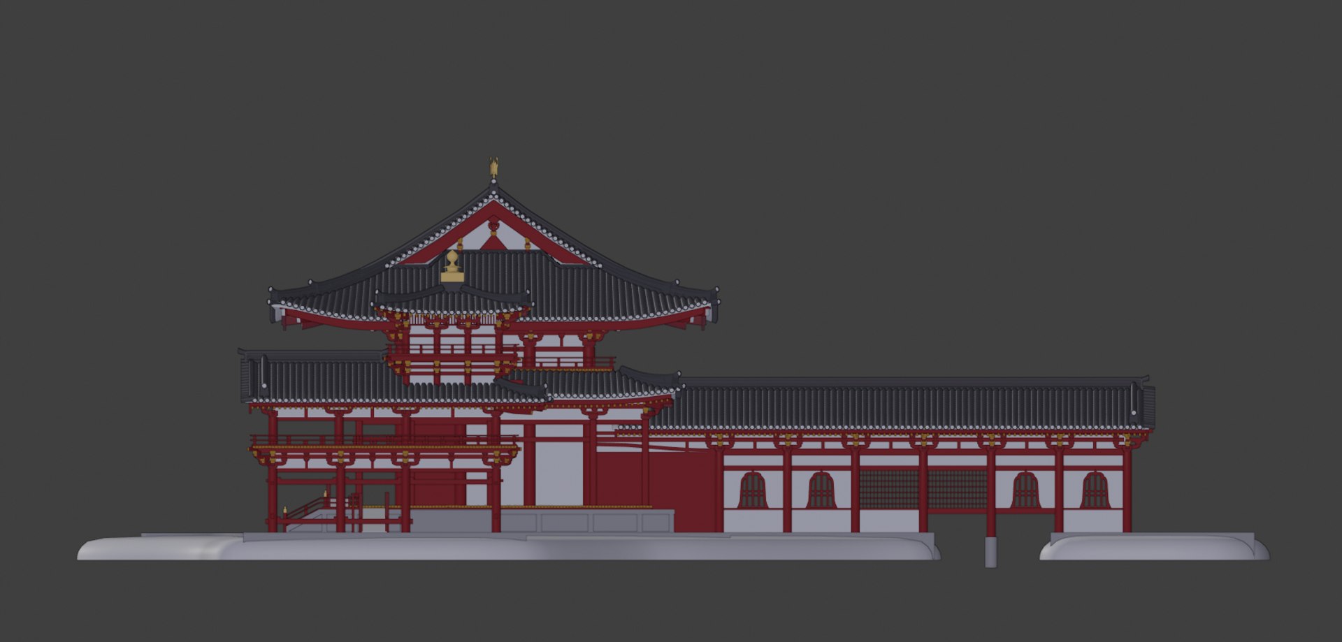 Temple Blender Cycles 3D Model - TurboSquid 1381096