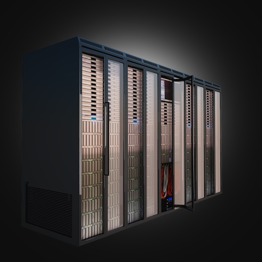3d Model Server Racks