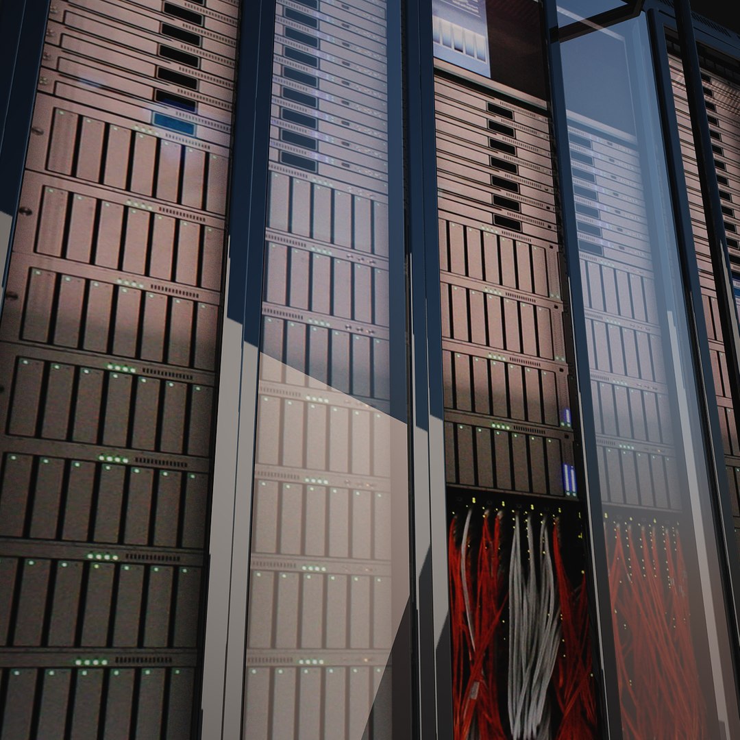 3d Model Server Racks