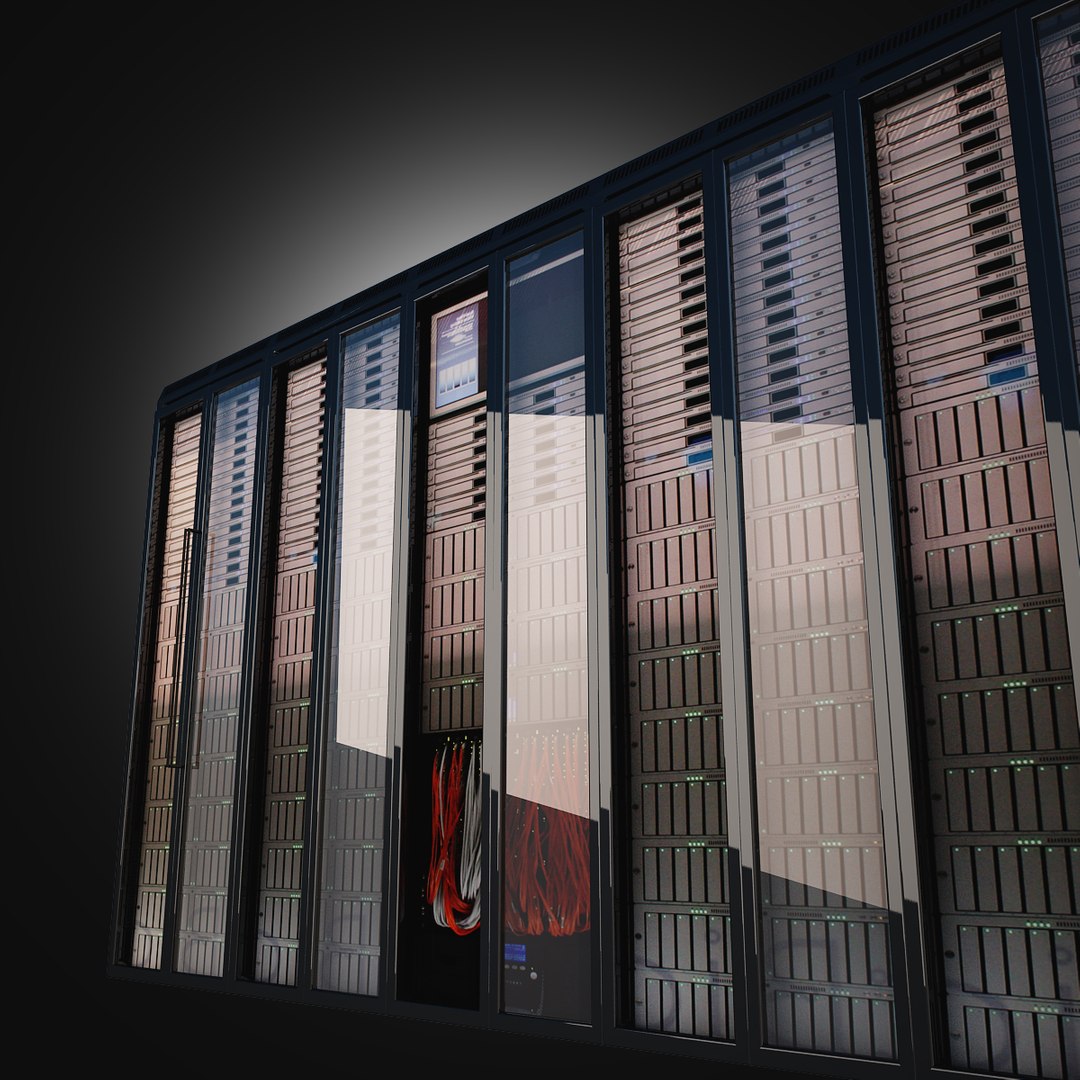 3d Model Server Racks