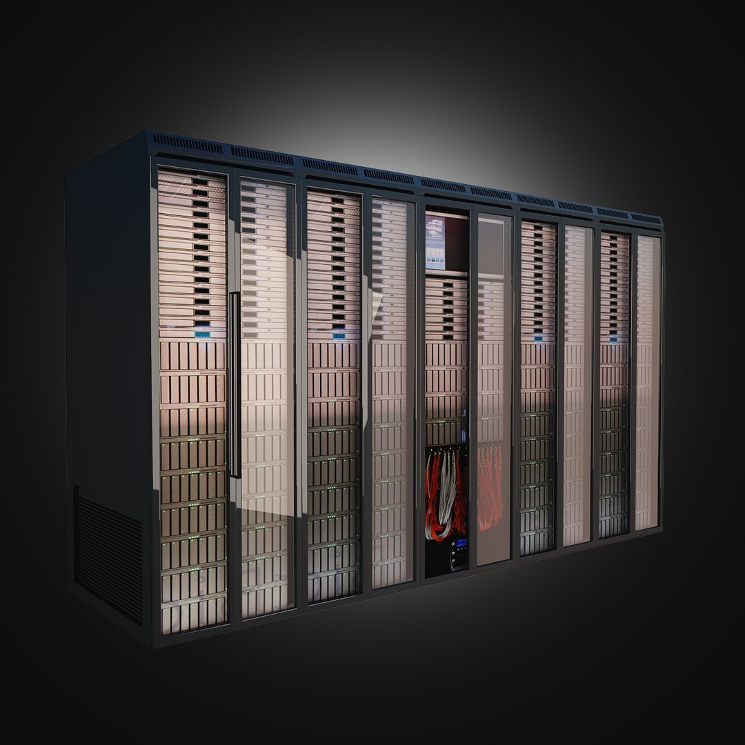 3d Model Server Racks
