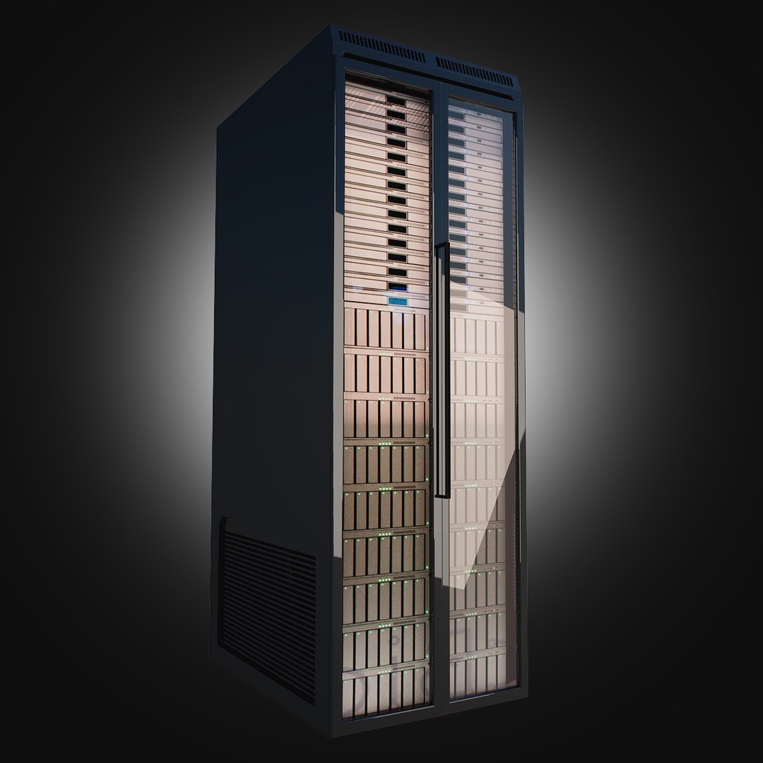 3d Model Server Racks