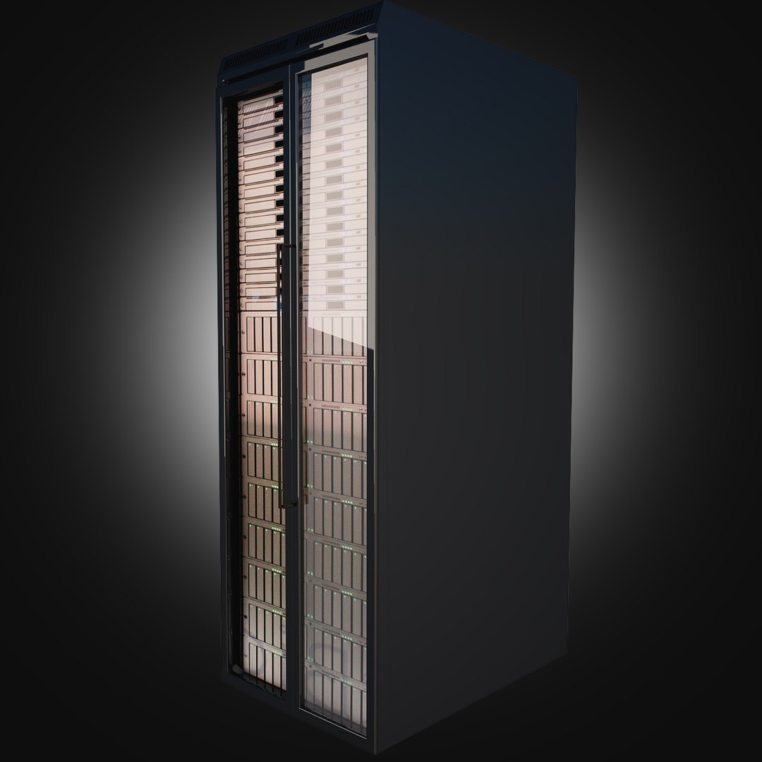 3d Model Server Racks