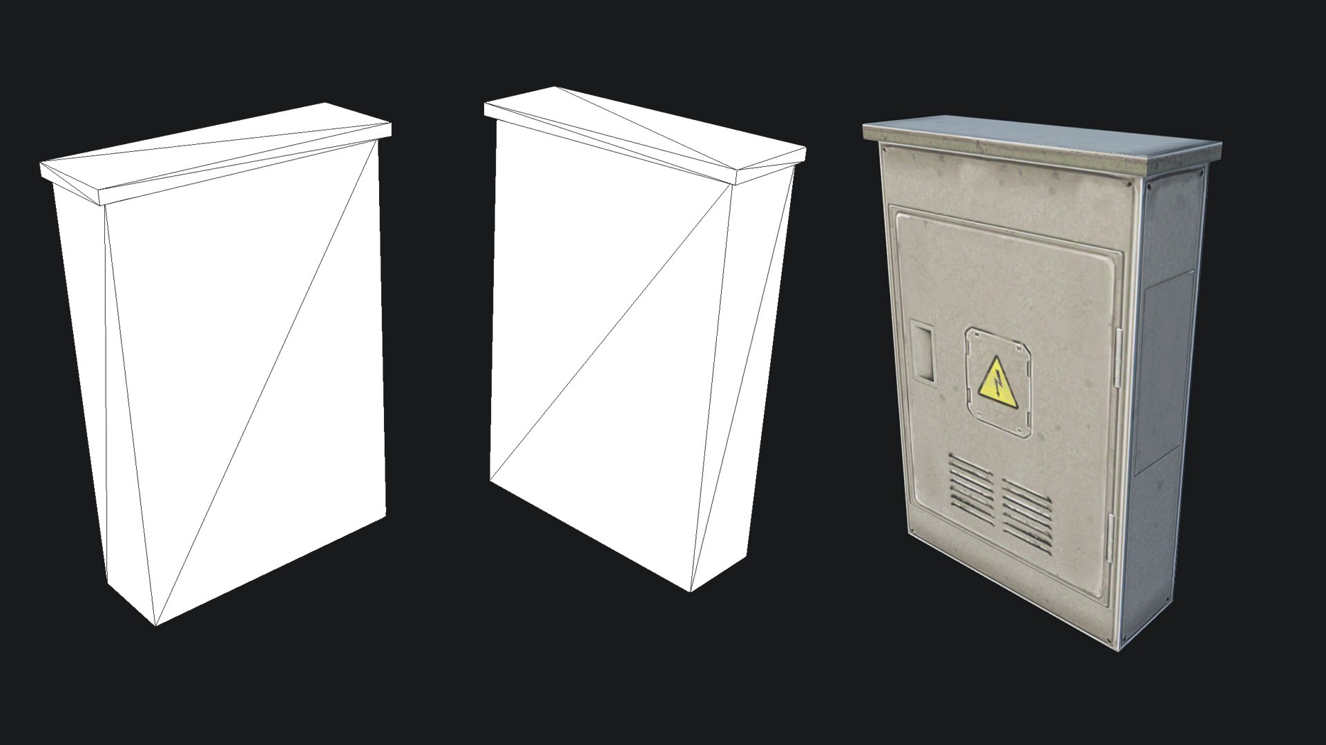 Utility Box 04 Model - TurboSquid 1159465