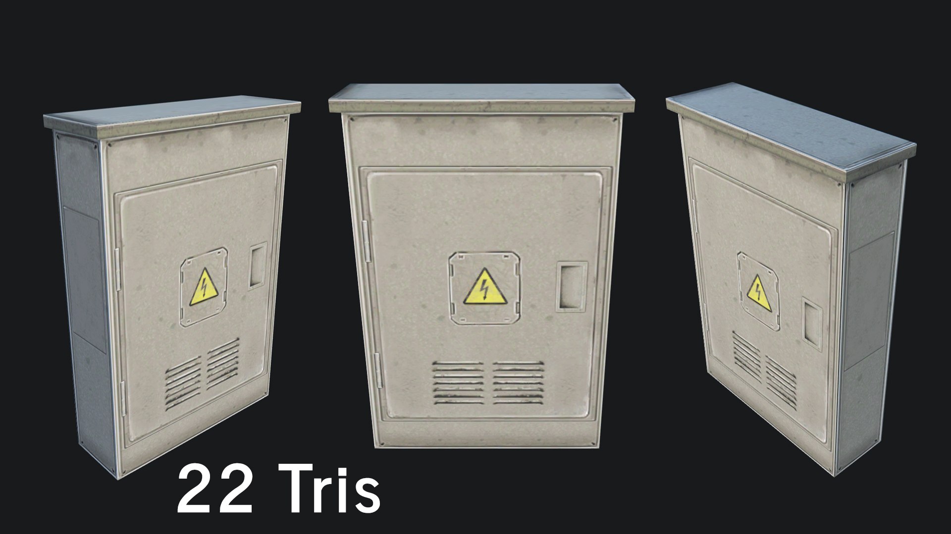 Utility Box 04 Model - TurboSquid 1159465