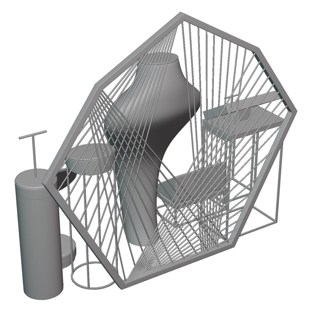 3D Model Jewelry Stand Vol 2 3D Print Model - TurboSquid 2165780