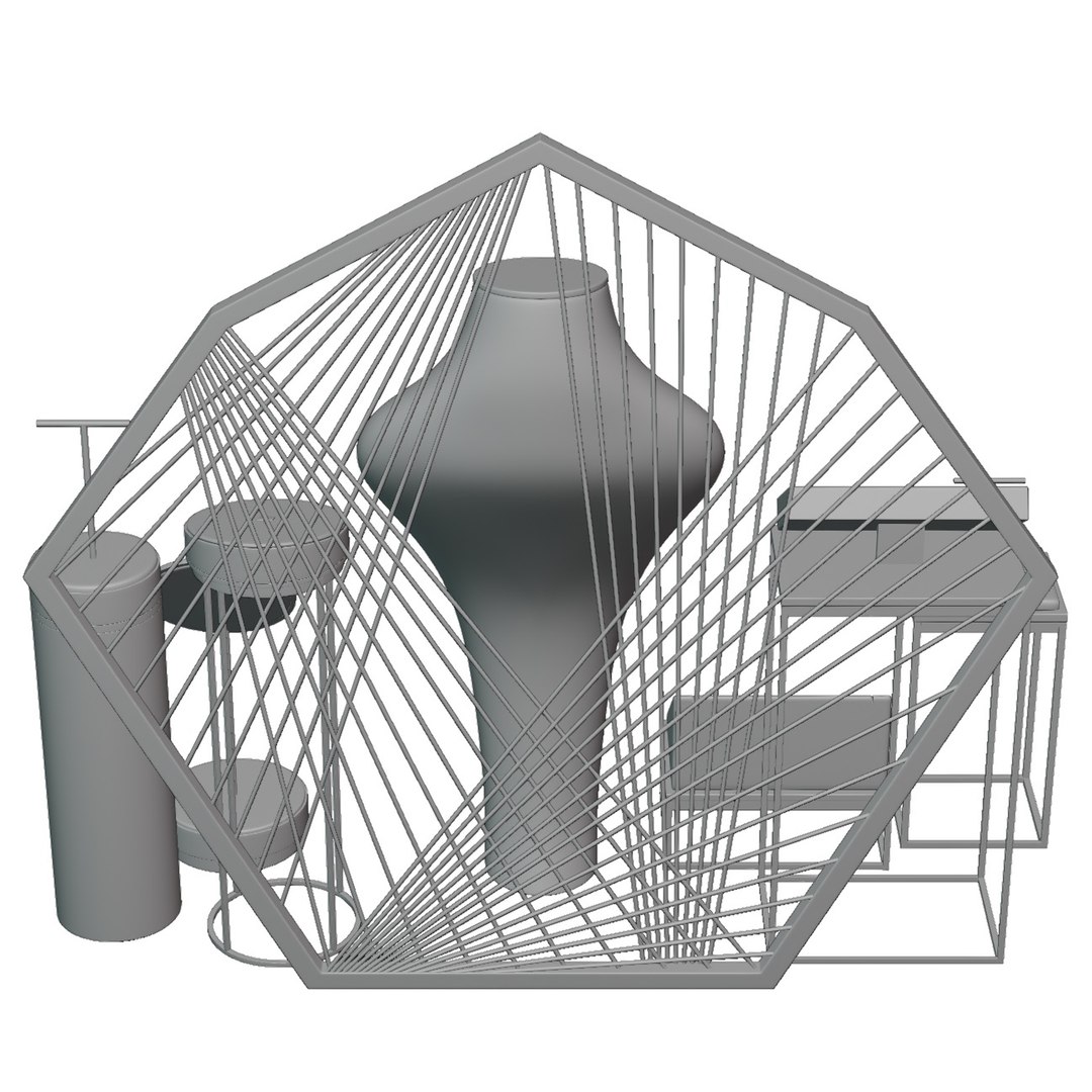 3D Model Jewelry Stand Vol 2 3D Print Model - TurboSquid 2165780