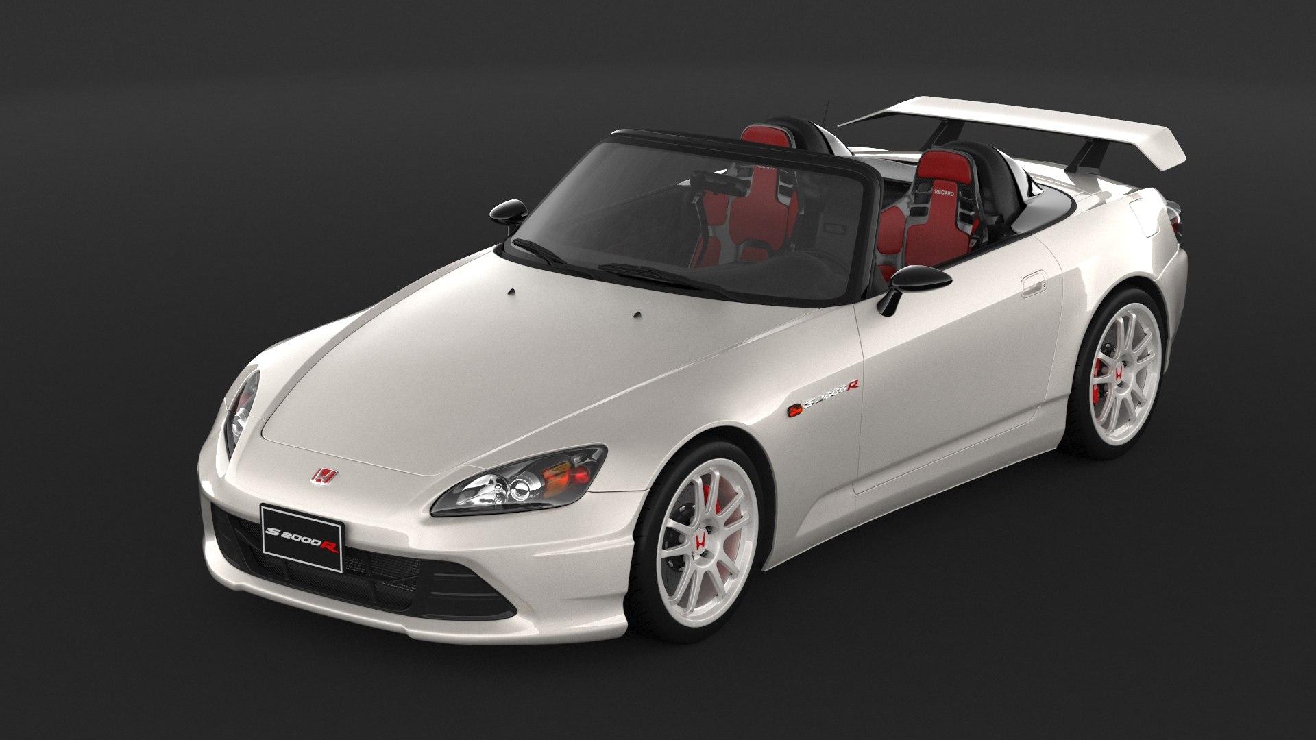 3D Honda S2000R - TurboSquid 2385284