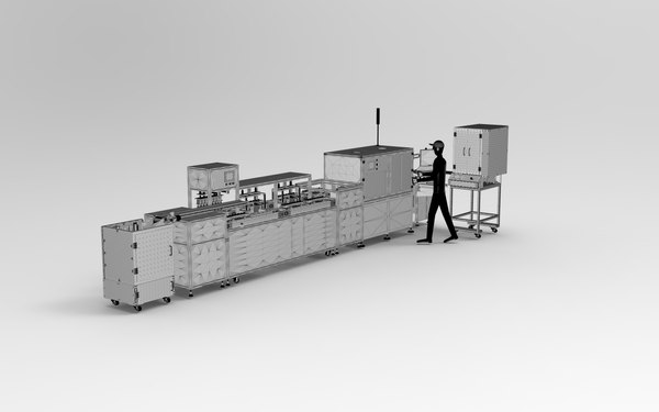 Automatic Inspection Assembly Line 3D model - TurboSquid 1900545
