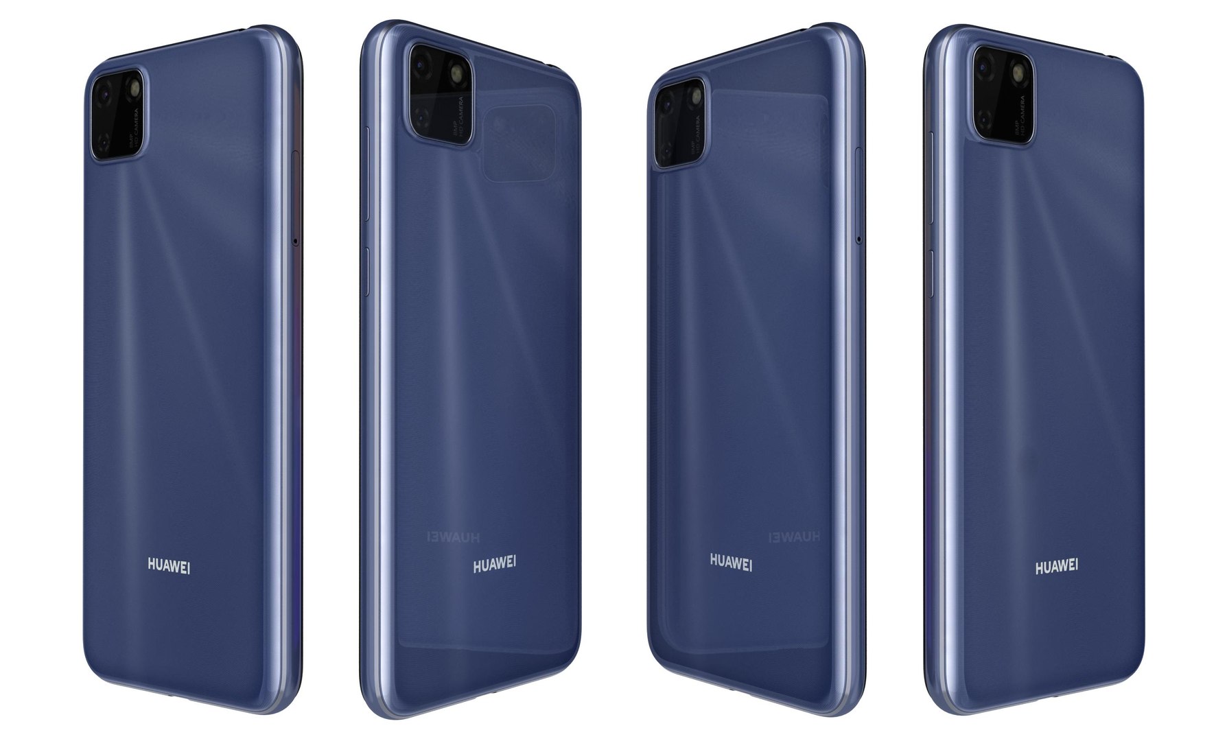 Huawei y5p phantom blue model - TurboSquid 1582382