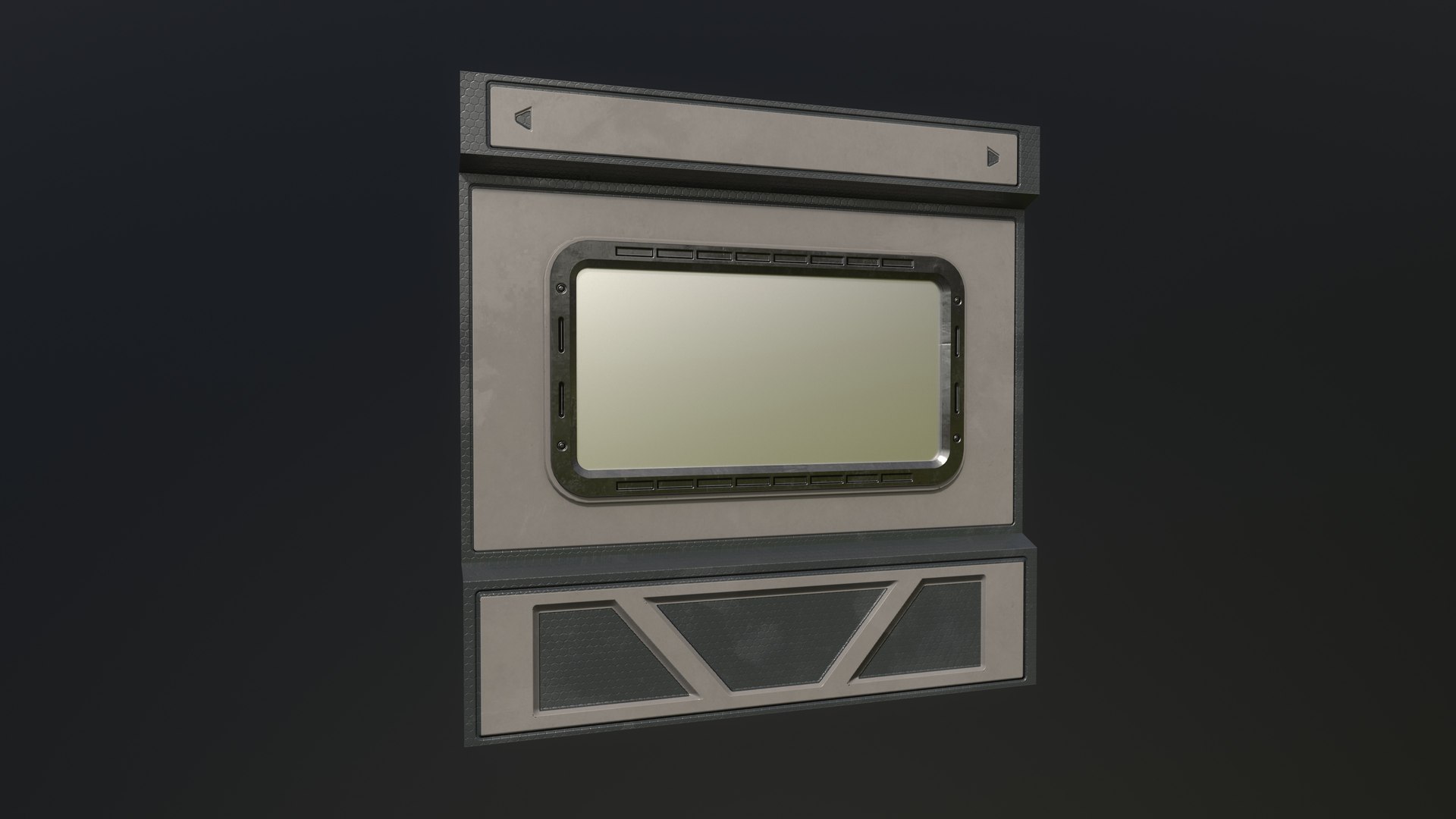 Modular Sci Fi Walls 3D Model - TurboSquid 1746905