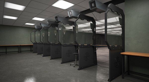 3d model shooting range