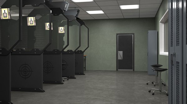 3d model shooting range