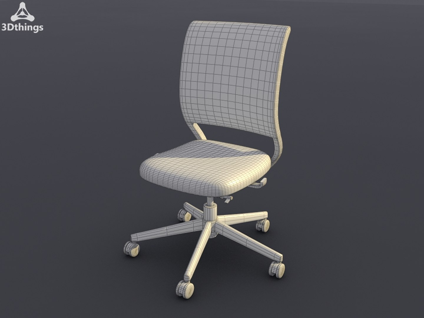 3d Model Conference Chair Netwin Task