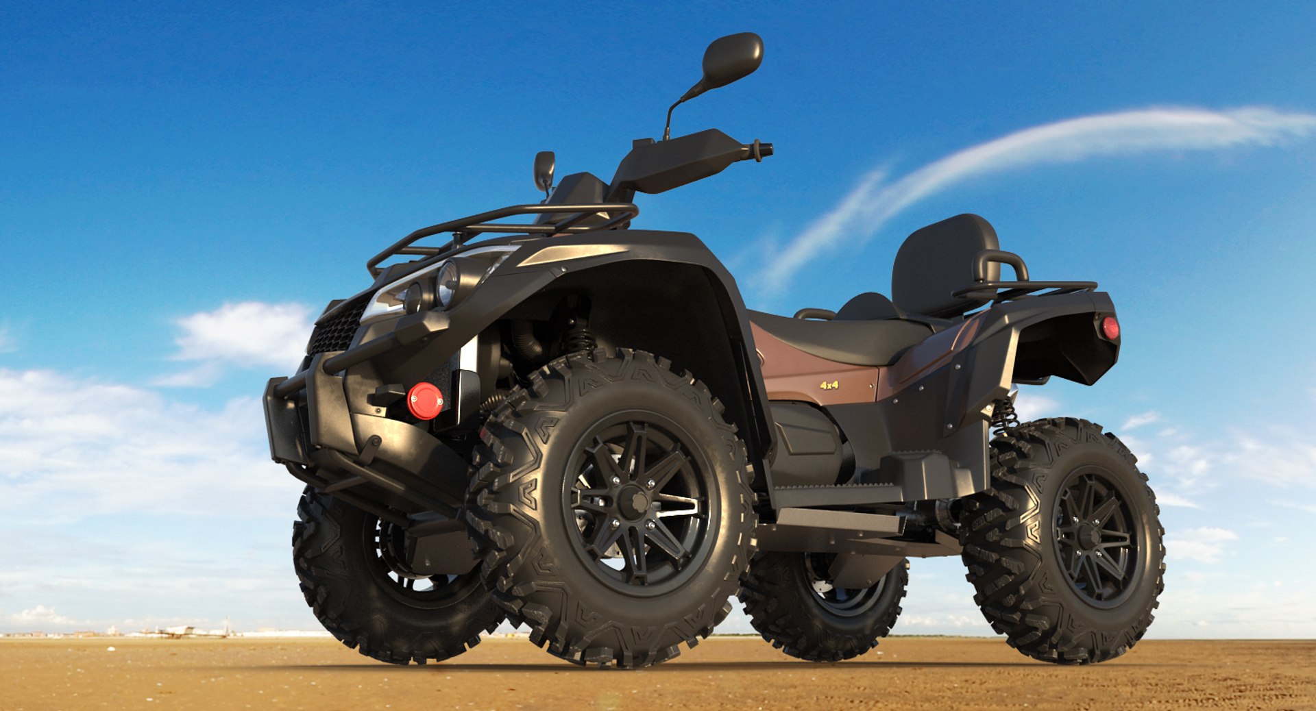 Free 3D Model Atv Wheelers Rigged - TurboSquid 1212650