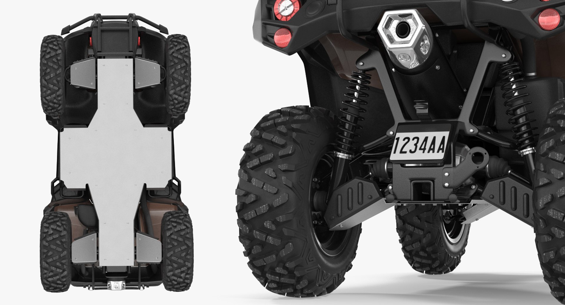 Free 3D Model Atv Wheelers Rigged - TurboSquid 1212650