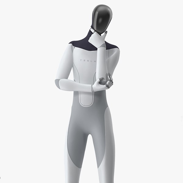 Maya용으로 조작된 Tesla 봇 3D 모델 - TurboSquid 1859865