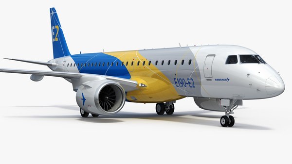 modelo 3d Jet regional Embraer E190-E2 - TurboSquid 1762757