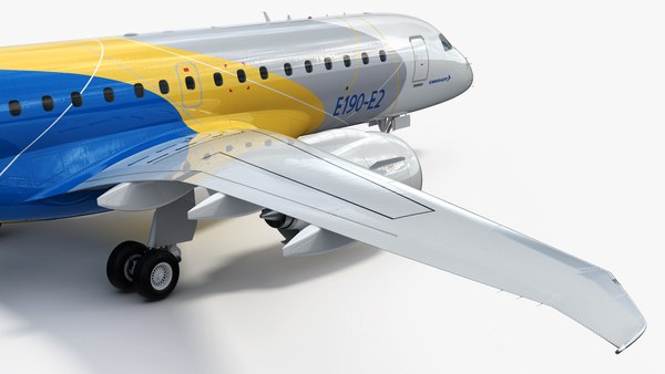 3D model Embraer E190-E2 Regional Jet - TurboSquid 1762757