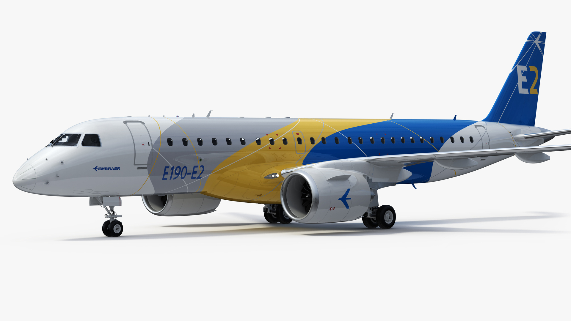 3D model Embraer E190-E2 Regional Jet - TurboSquid 1762757