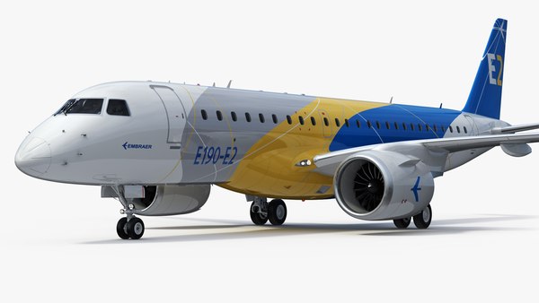3D model Embraer E190-E2 Regional Jet - TurboSquid 1762757
