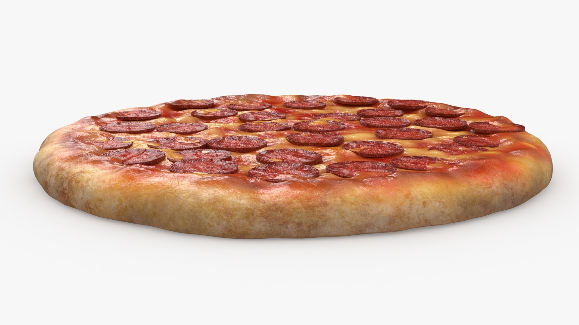 Pepperoni Pizza M 3D Model - TurboSquid 2276216