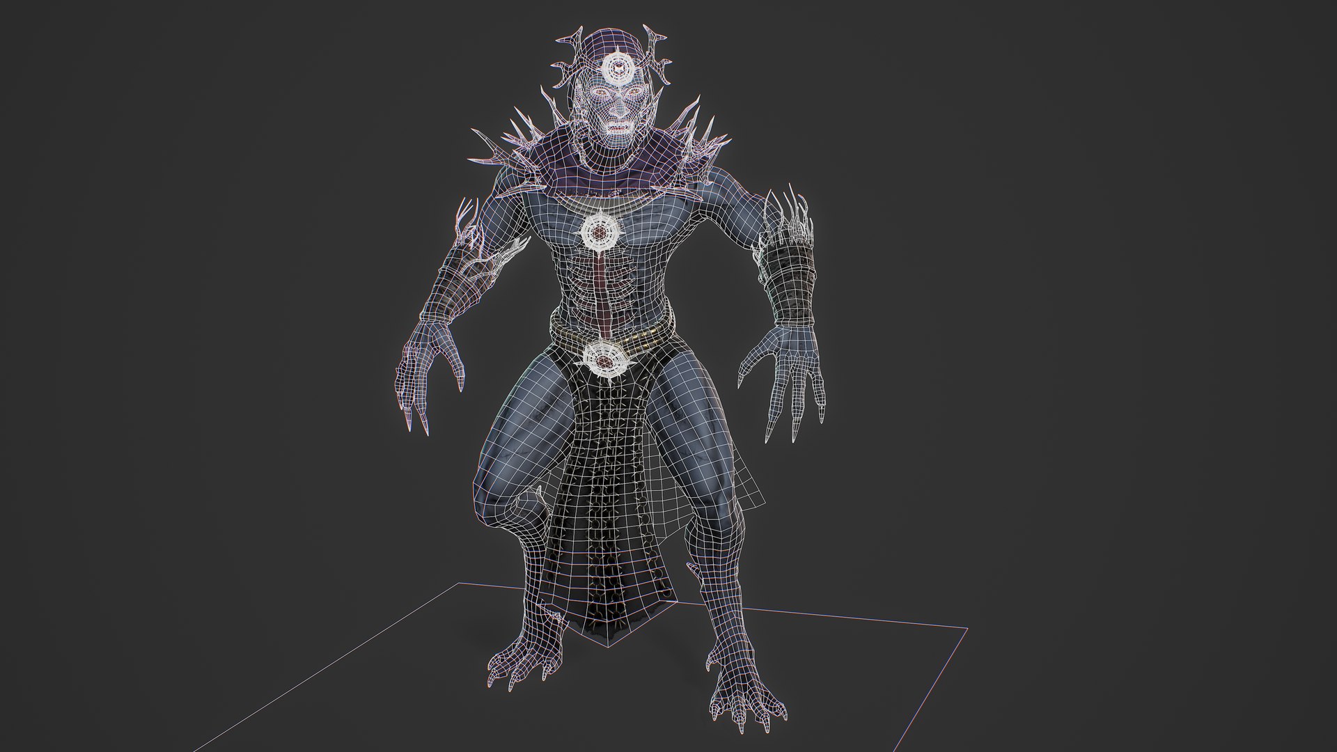 3D Male Creature Character - TurboSquid 2076096